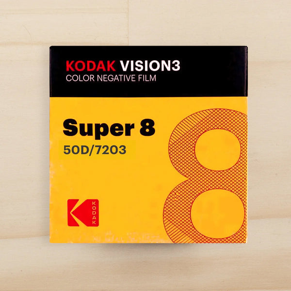 Kodak Vision 3 50D 7203 - Super 8 Movie Film – Hillvale